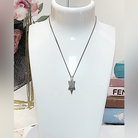 Gucci | Jewelry | Gucci Star Of David Silver 925 Pendant Necklace ...